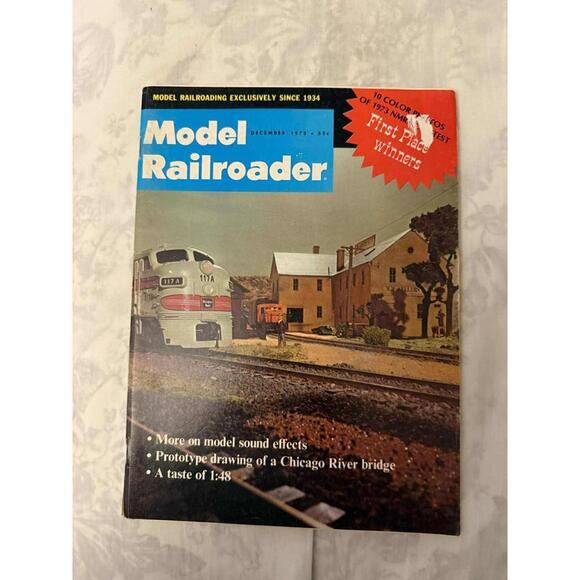 Other | Model Railroader December 1973 Vintage Magazine Vg Mg11 | Poshmark